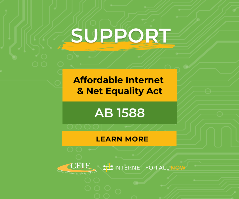 Internet for All Now: Bridging the Digital Divide in California